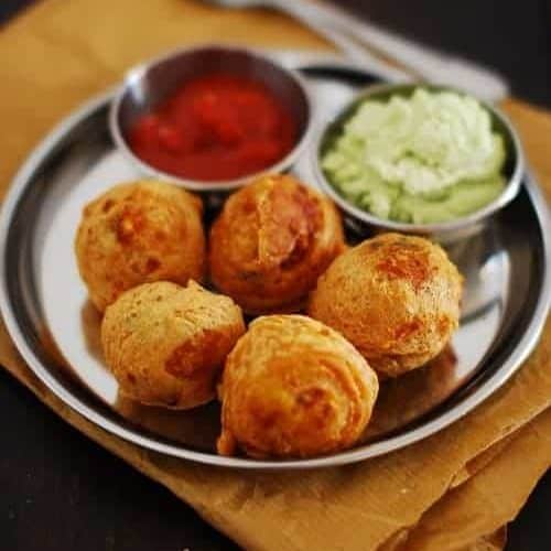Aloo Bonda - A Quick, Tasty, Simple, Crispy & Easy Veg Snack